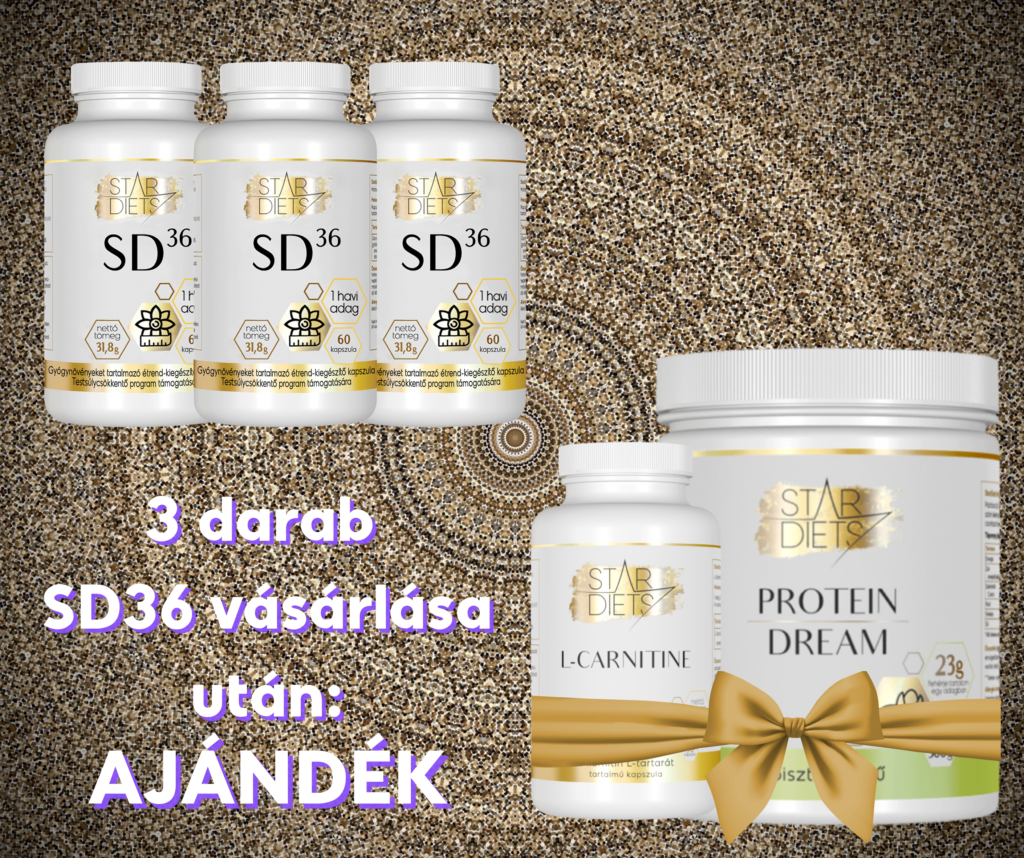 SD36 étrend kiegészítő (3x60 kapszula) - SD36